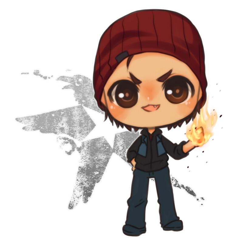 Infamous Second Son Delsin Rowe Drawing