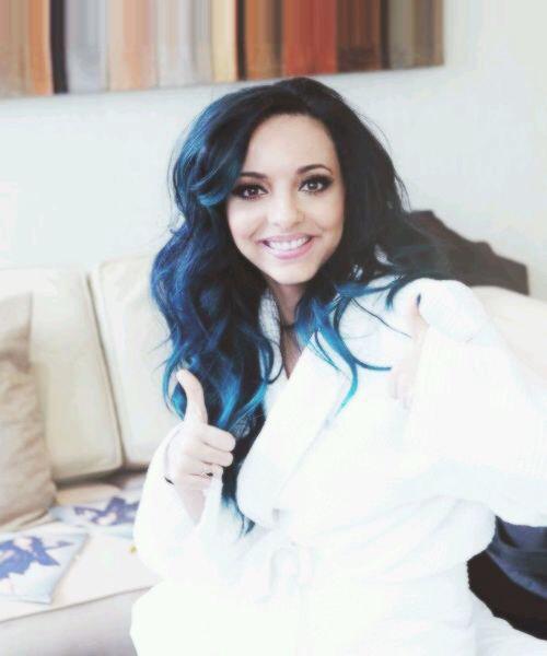 Jade Thirlwall Blue Hair