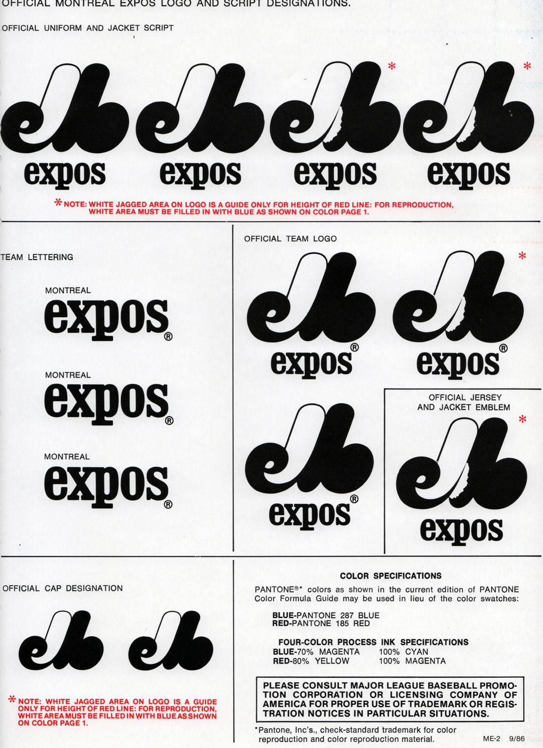Montreal Expos Logo 1969 Montreal Expos Fleer Decal Metal Sign By Row