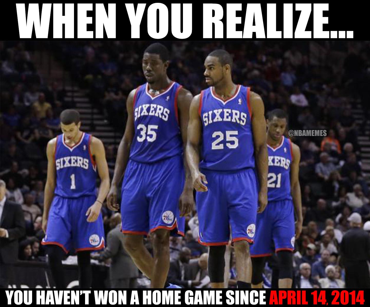 Philadelphia 76ers Memes That Meme Might Bite You In The A** | Gilbert