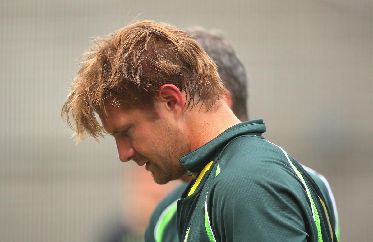 Shane Watson Hair Style