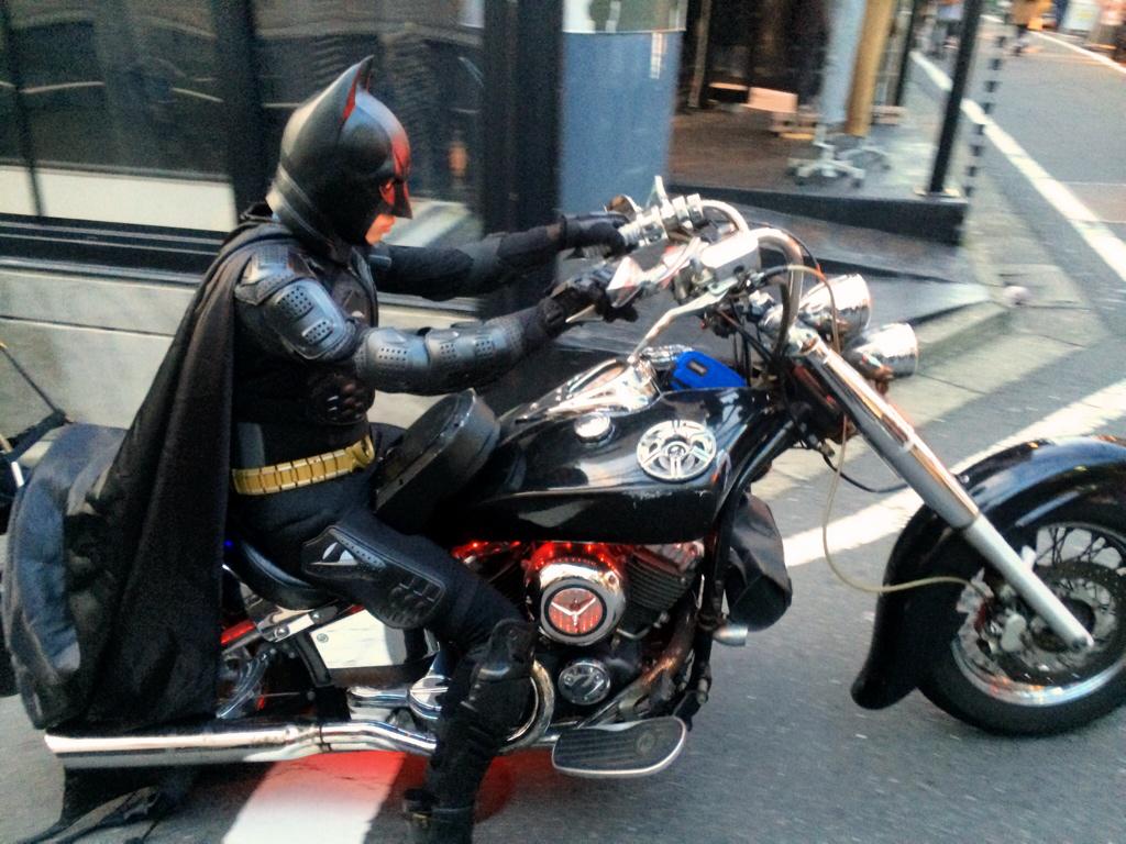Our latest favourite tweet from TokyoFashion! Batman riding his ...