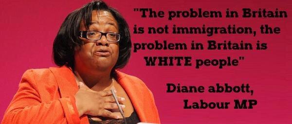 'White People Love Divide and Rule' Quote Diane Abbott Print twitter ...