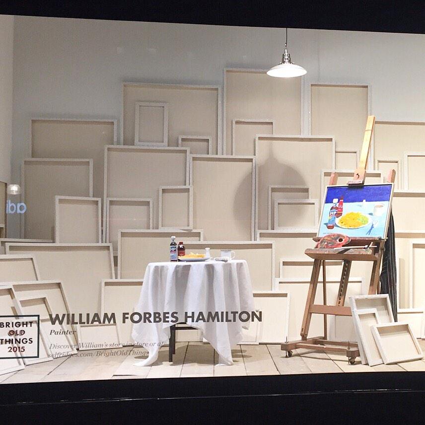 Former actor (& stand in for Sean Connery) William Forbes-Hamilton ...