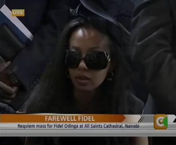 FidelOdinga leaves behind wife Lwam Getachew Bekele and a two year old ...