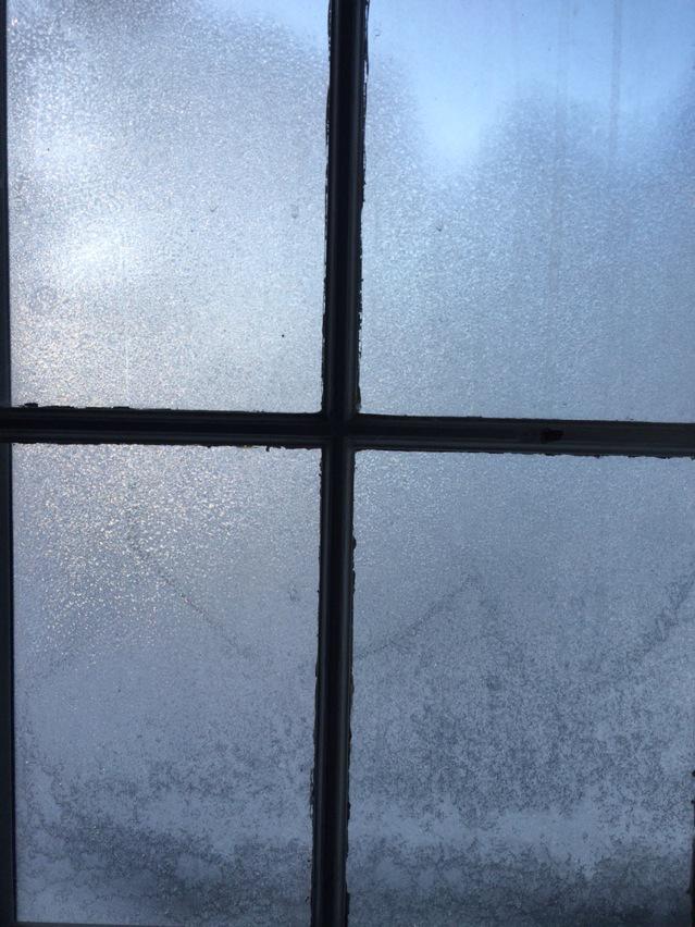 Frost On Window Pane