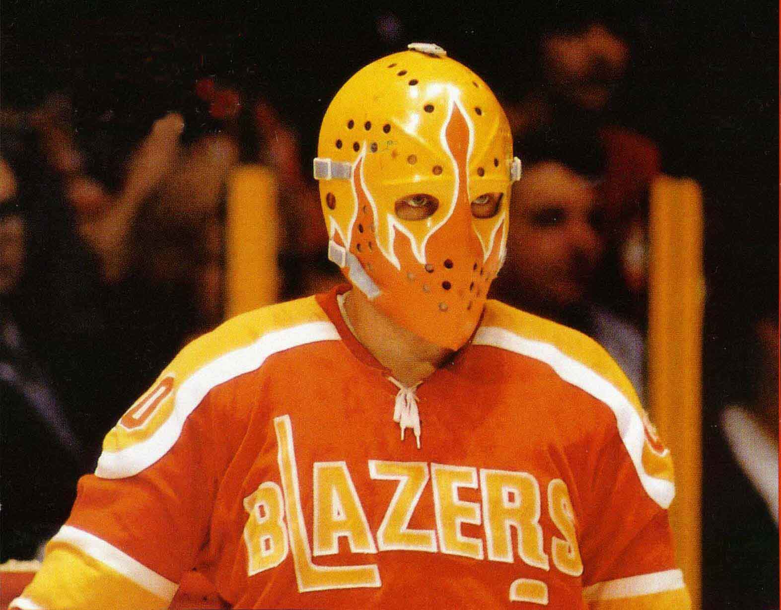 Signed Bernie Parent Hockey Mask