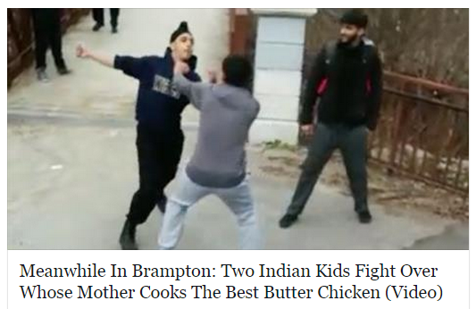 Two Indian Kids Fighting