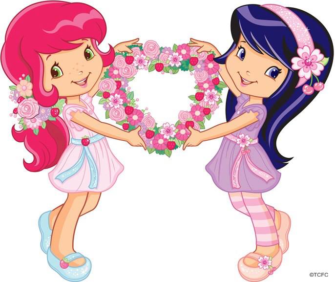 Strawberry Shortcake Cartoon Friends