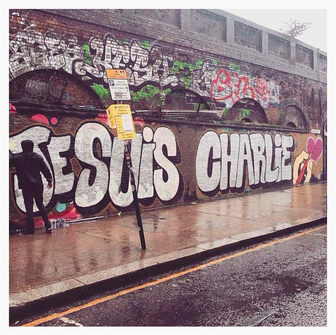 Street art, Charlie hebdo, Street art graffiti