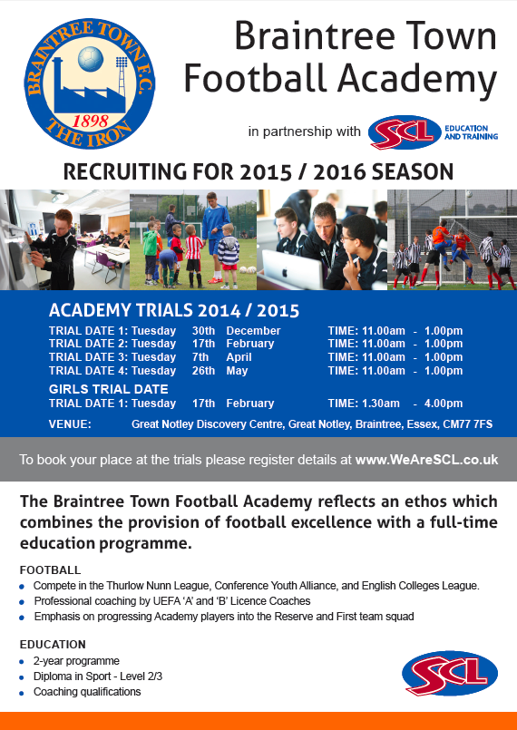 ACADEMY CLUBS TRIALS HISTORY