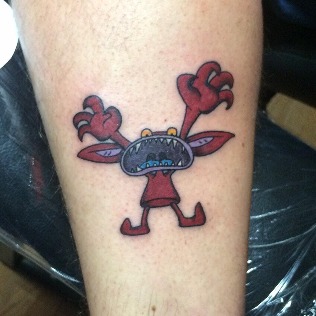 Ahh Real Monsters Tattoo