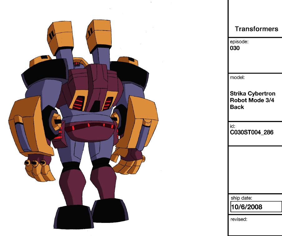 Transformers Animated Strika