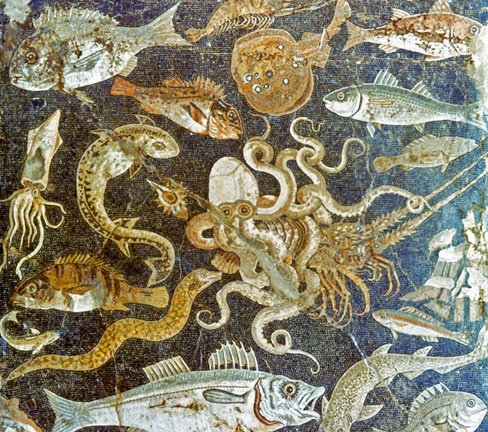 Ancient Mosaics Of Pompeii