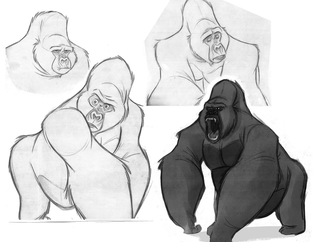 Jane Kerchak Tarzan 1999 Tarzan Disney Art