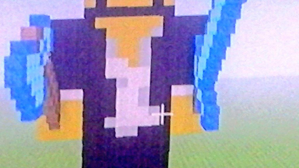 Captainsparklez Logo Pixel Art