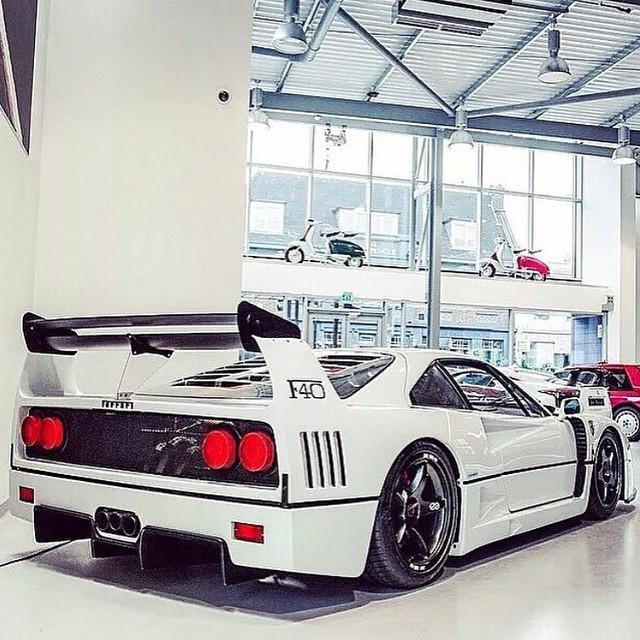 Ferrari F40 White