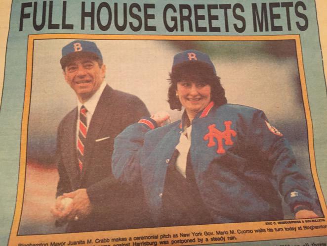 From a 1992 Press & Sun pullout. Binghamton Mayor Juanita Crabb and ...