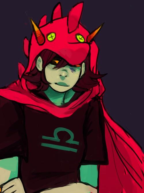 Terezi Pyrope Dragon Cape Fanart