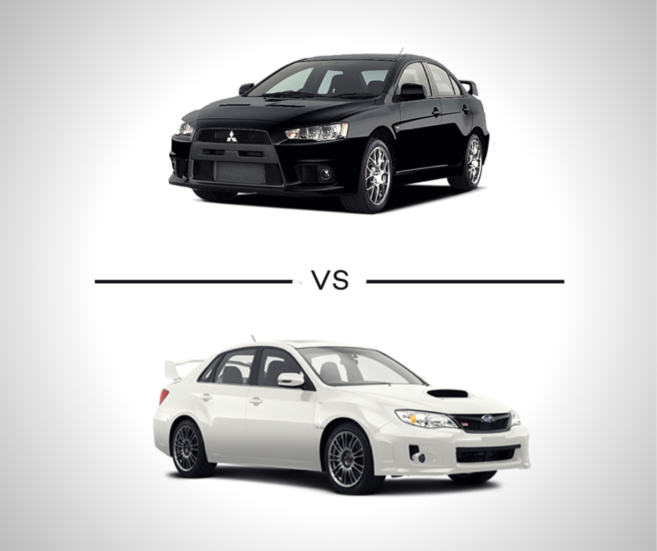 Mitsubishi Evo Vs Subaru Wrx