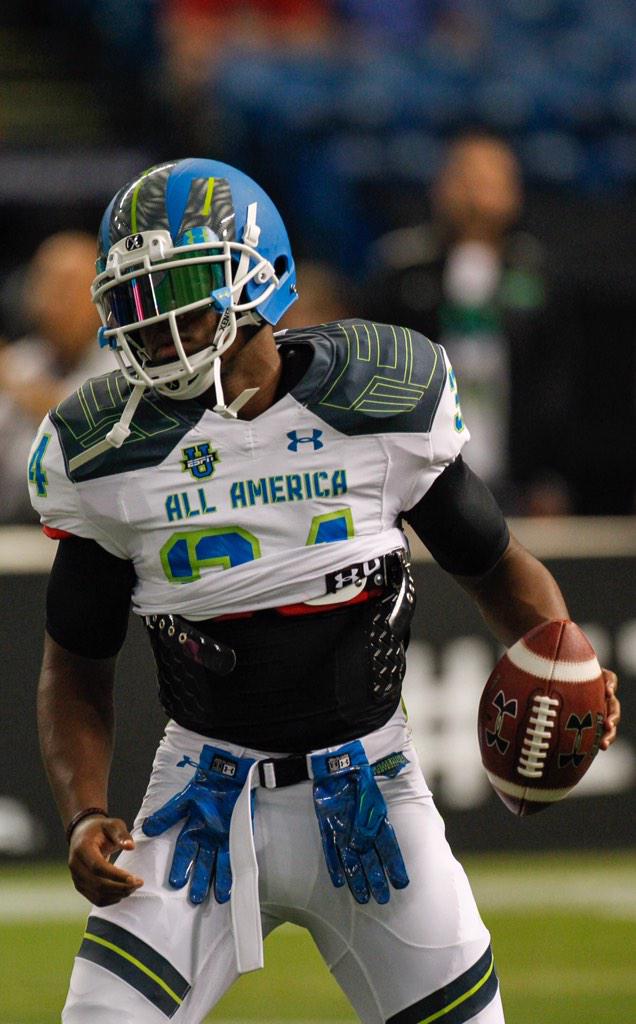 Watch Damien Harris in the Under Armour All-America game