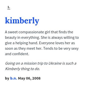 Kimberly Name Meaning