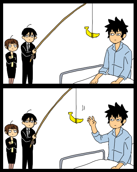 「狡噛さんのお見舞いに来たぎのあか 」こんぐの漫画