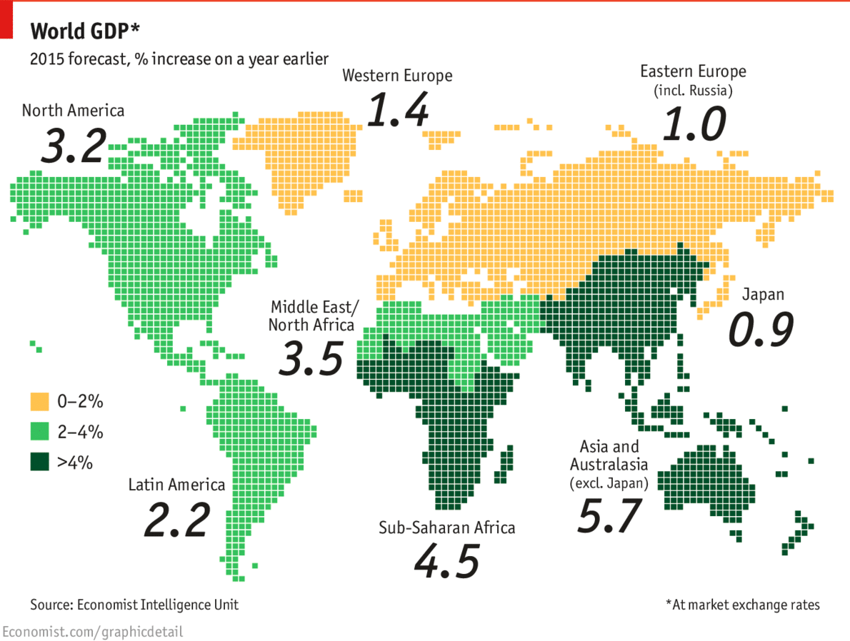Dailychart: Asia will be the fastest growing region in the world this ...