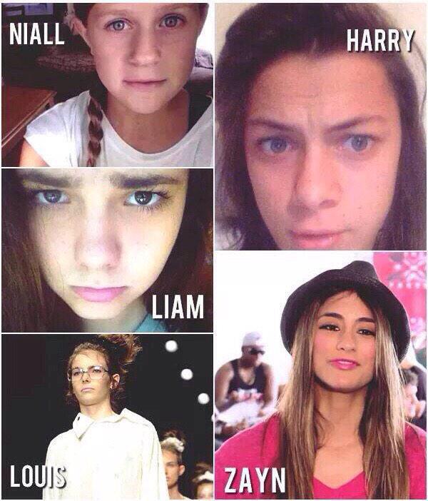 Funny One Direction Look Alikes