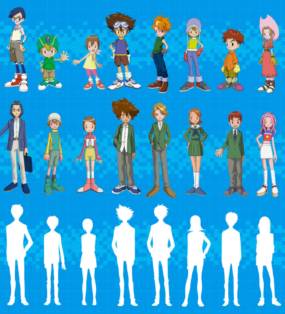 Digimon Season 1 Characters