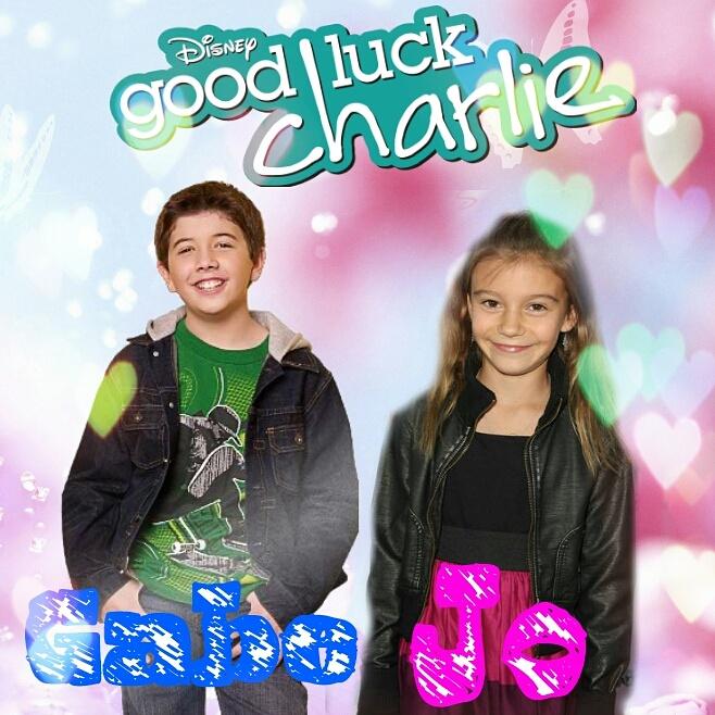 Good Luck Charlie Gabe And Jo Kiss