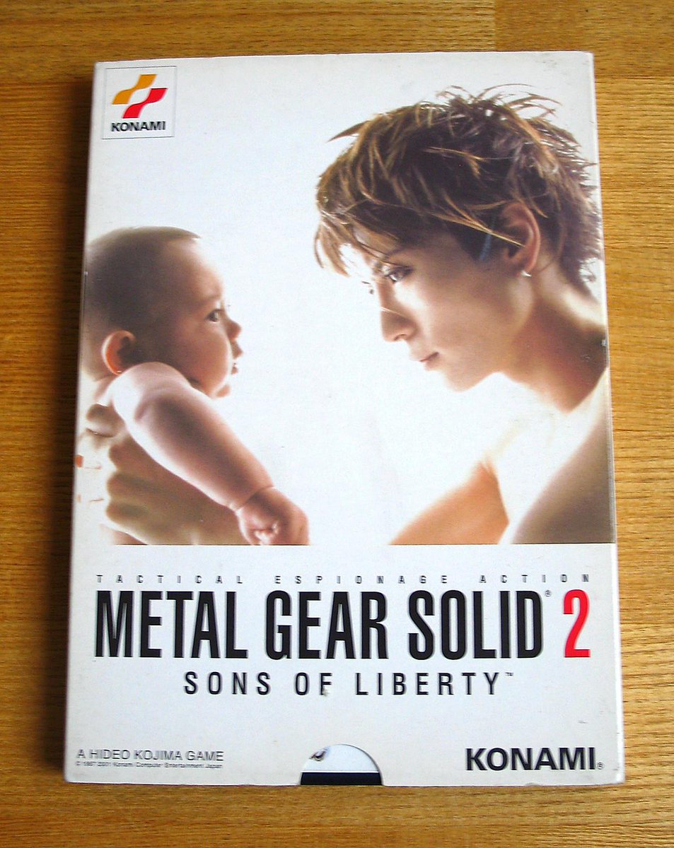 Susiezilla Appreciator on Twitter: "RT @87th: Here is the Gackt cover to MGS2 that is real."
