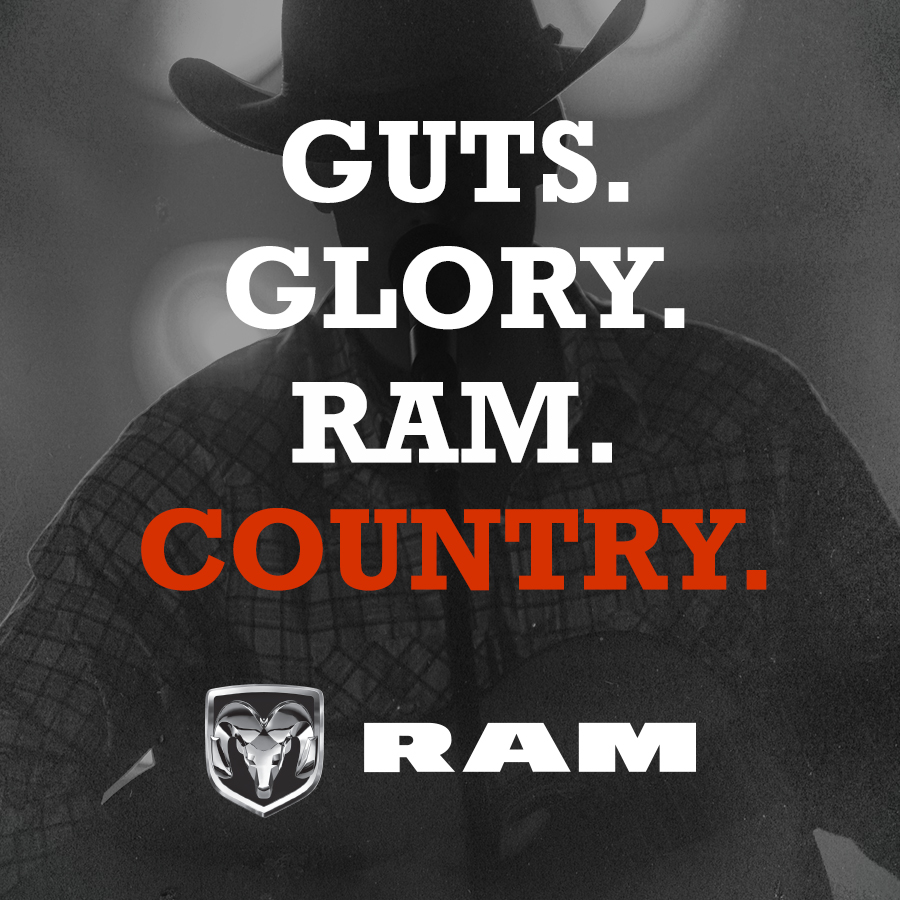 Guts Glory Ram Logo