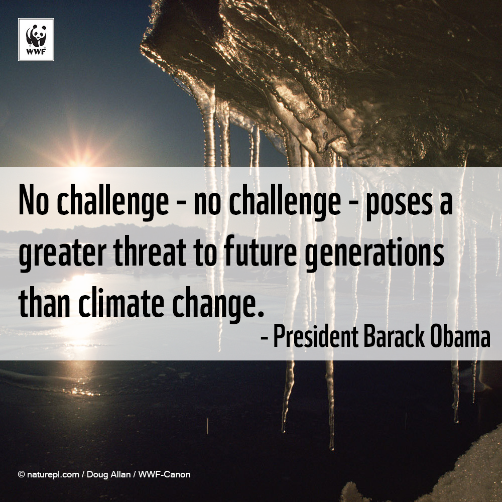 We agree! "No challenge - no challenge - poses a greater threat to ...