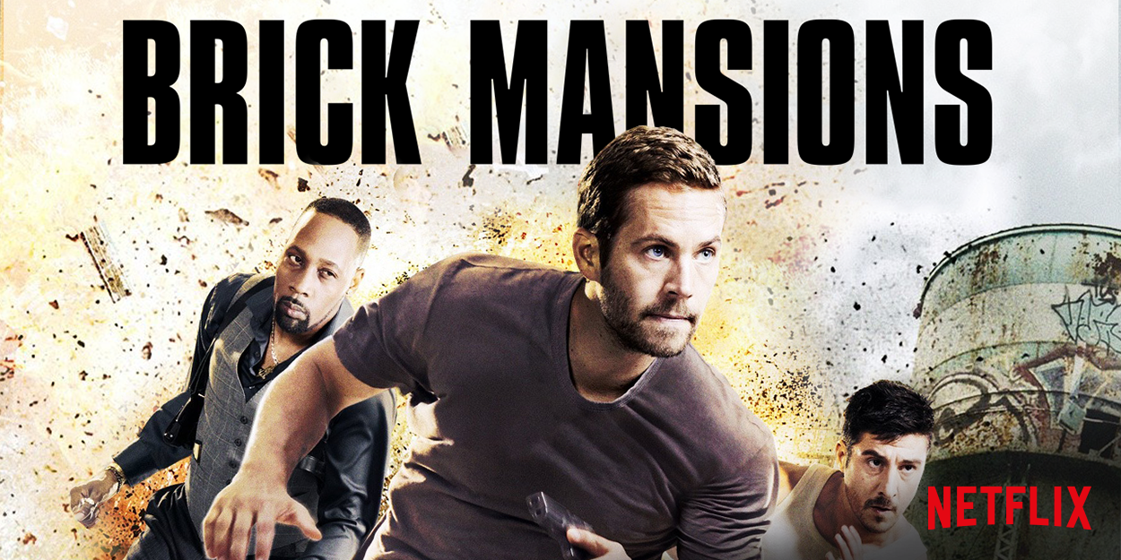 Paul Walker Brick Mansions Poster