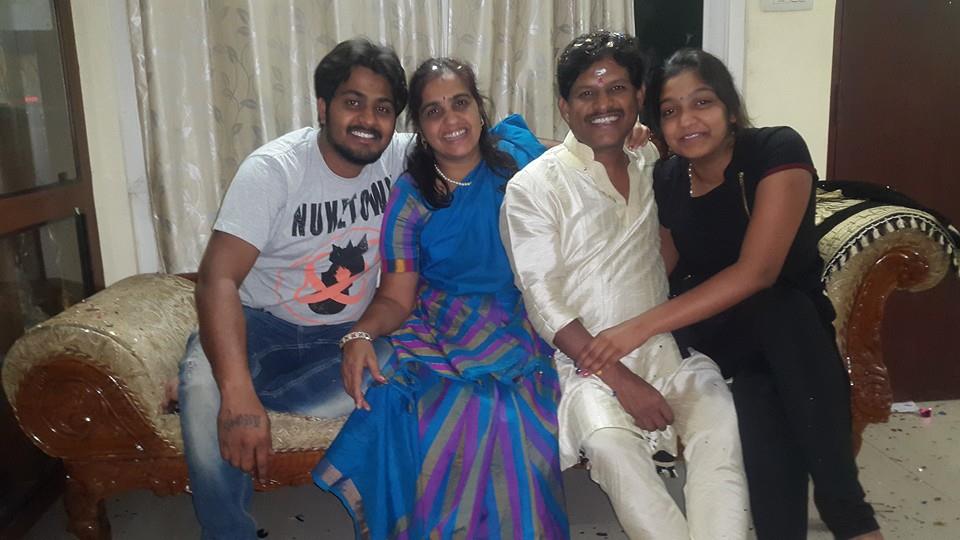 Geetha Madhuri Singer Family Photos