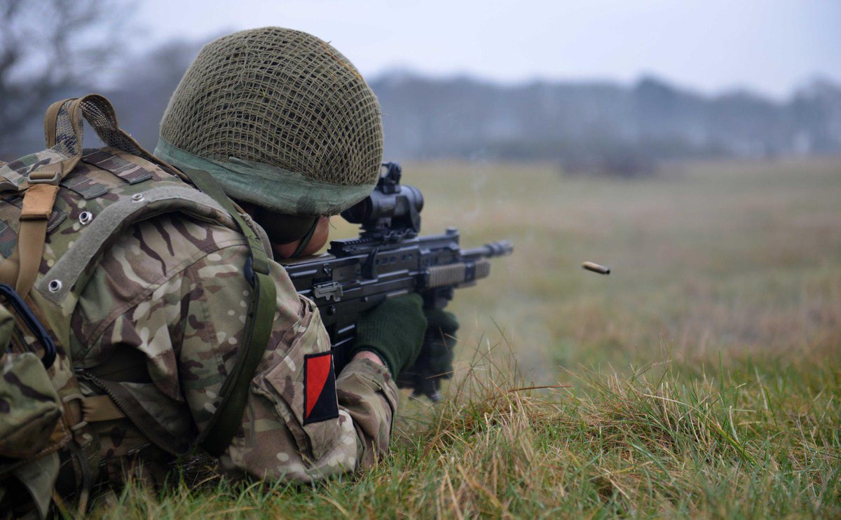 Support troops to 16 Air Assault Brigade brush up on basic soldiering ...