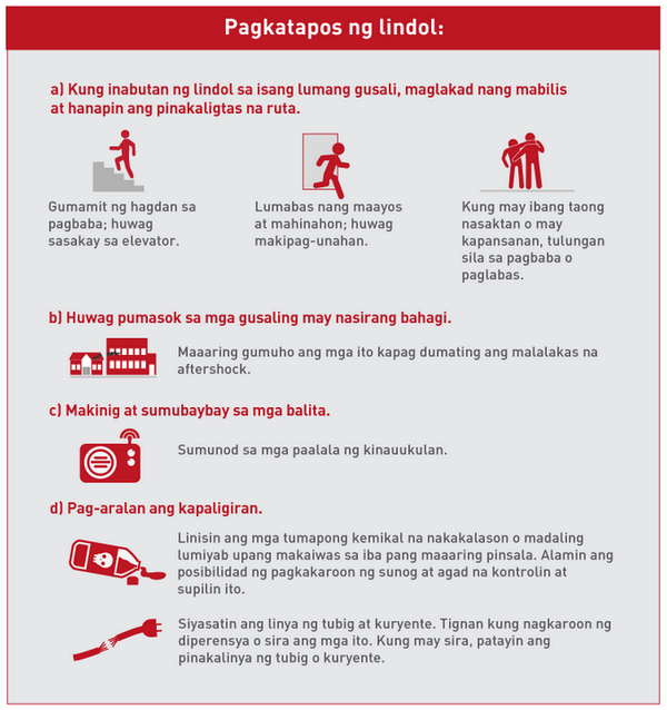 Mga paalala ukol sa lindol: - scoopnest.com