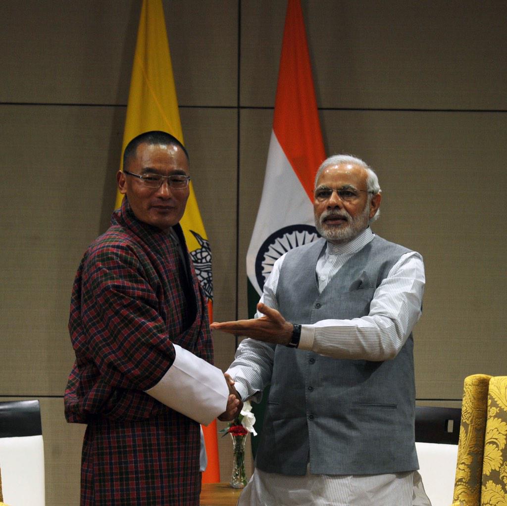 Bhutan PM visits Gandhi Ashram, meets PM Narendra Modi(Photos ...