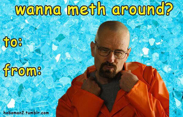 Breaking Bad Valentines Day Cards