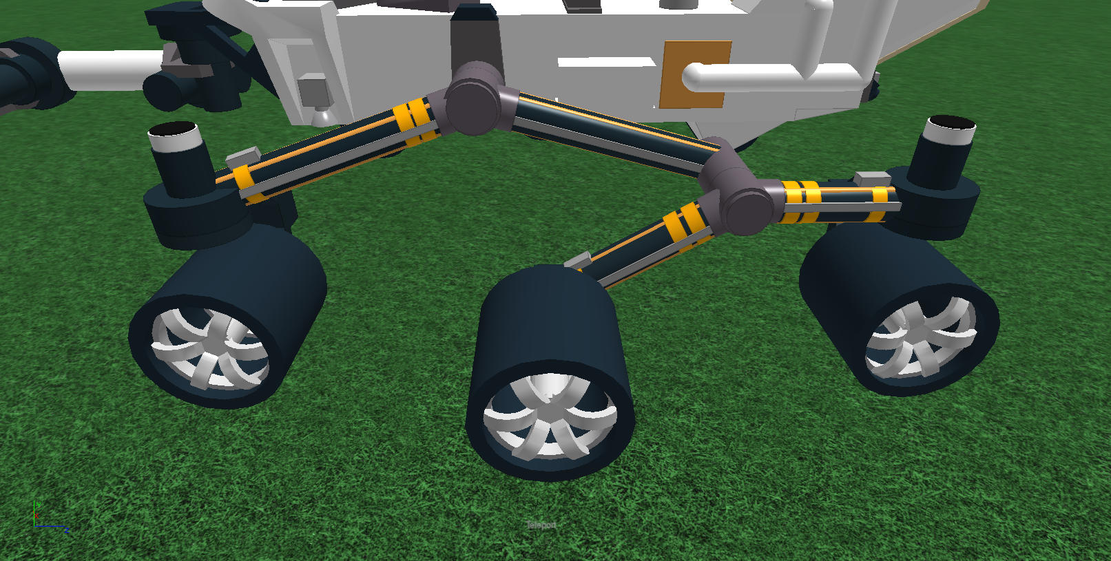 Curiosity Rover Suspension