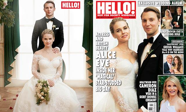 HELLO! Exclusive: Congratulations to Alice Eve and Alex Cowper-Smith on ...