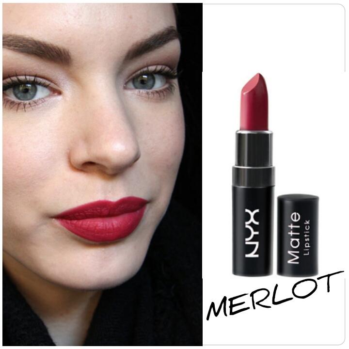 Nyx Matte Lipstick Merlot