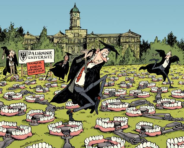 Public: "Public opinion minefield": Today's editorial cartoon by David ...