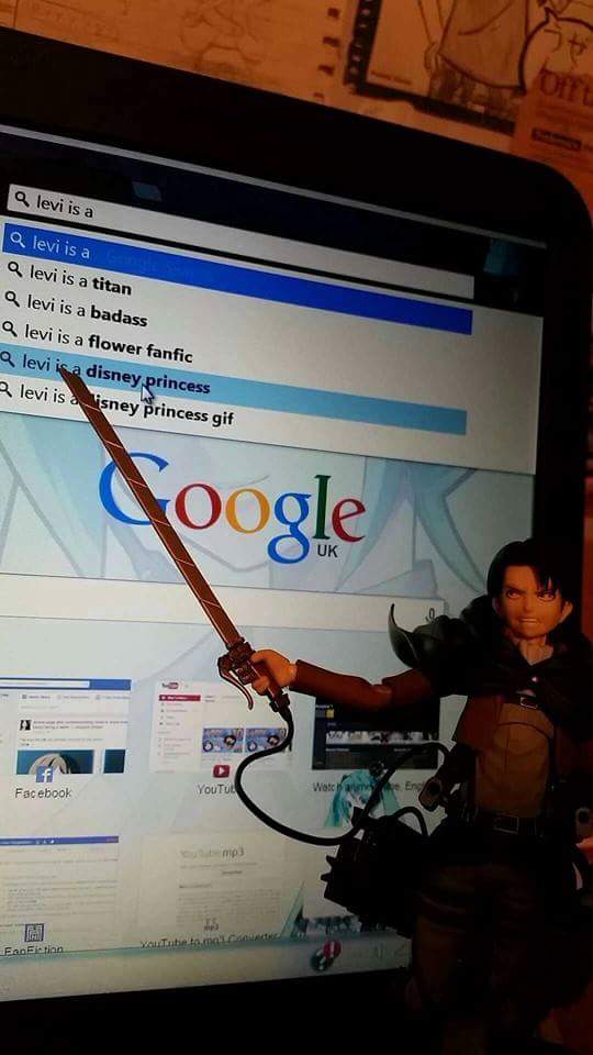 Levi As A Disney Princess