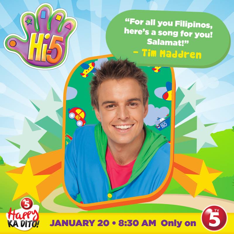 Hi 5 Tim Maddren
