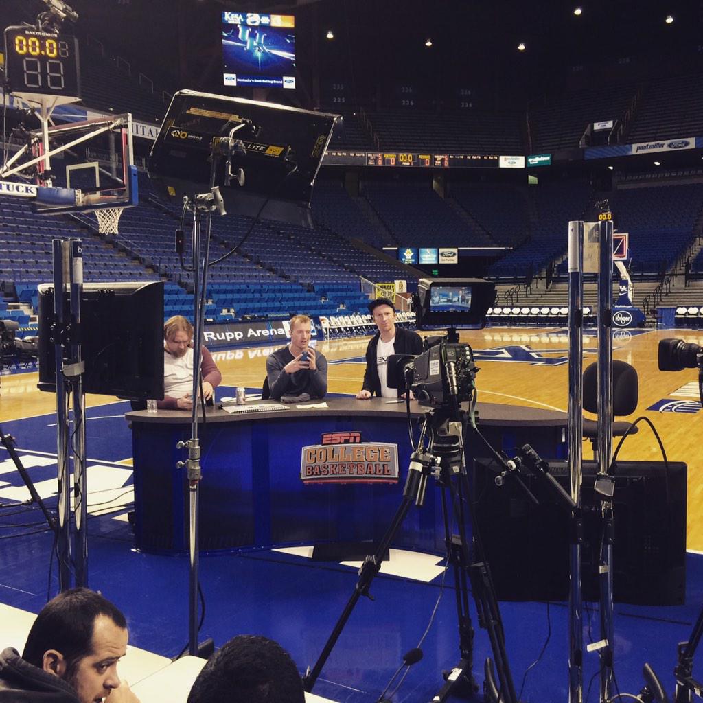 "SEC Now" will broadcast from Rupp on Saturday afternoon