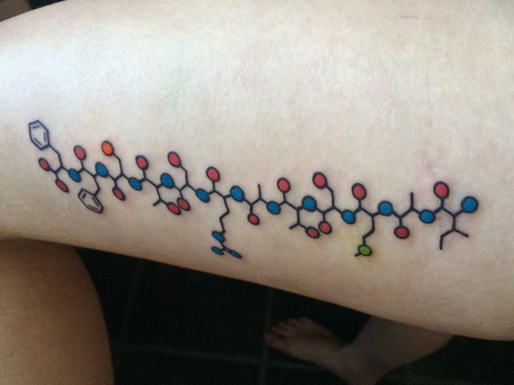 Starstuff Amino Acid Tattoos