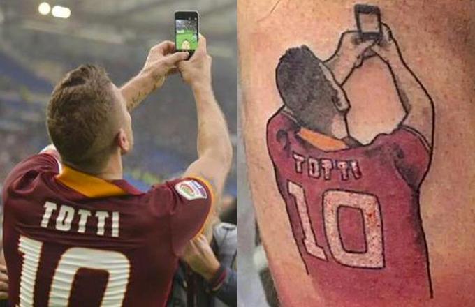 Francesco Totti Tattoo