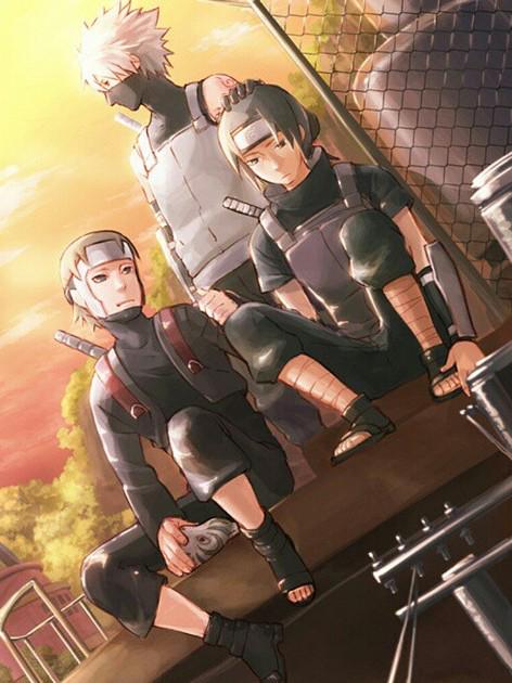 Kakashi And Itachi Anbu
